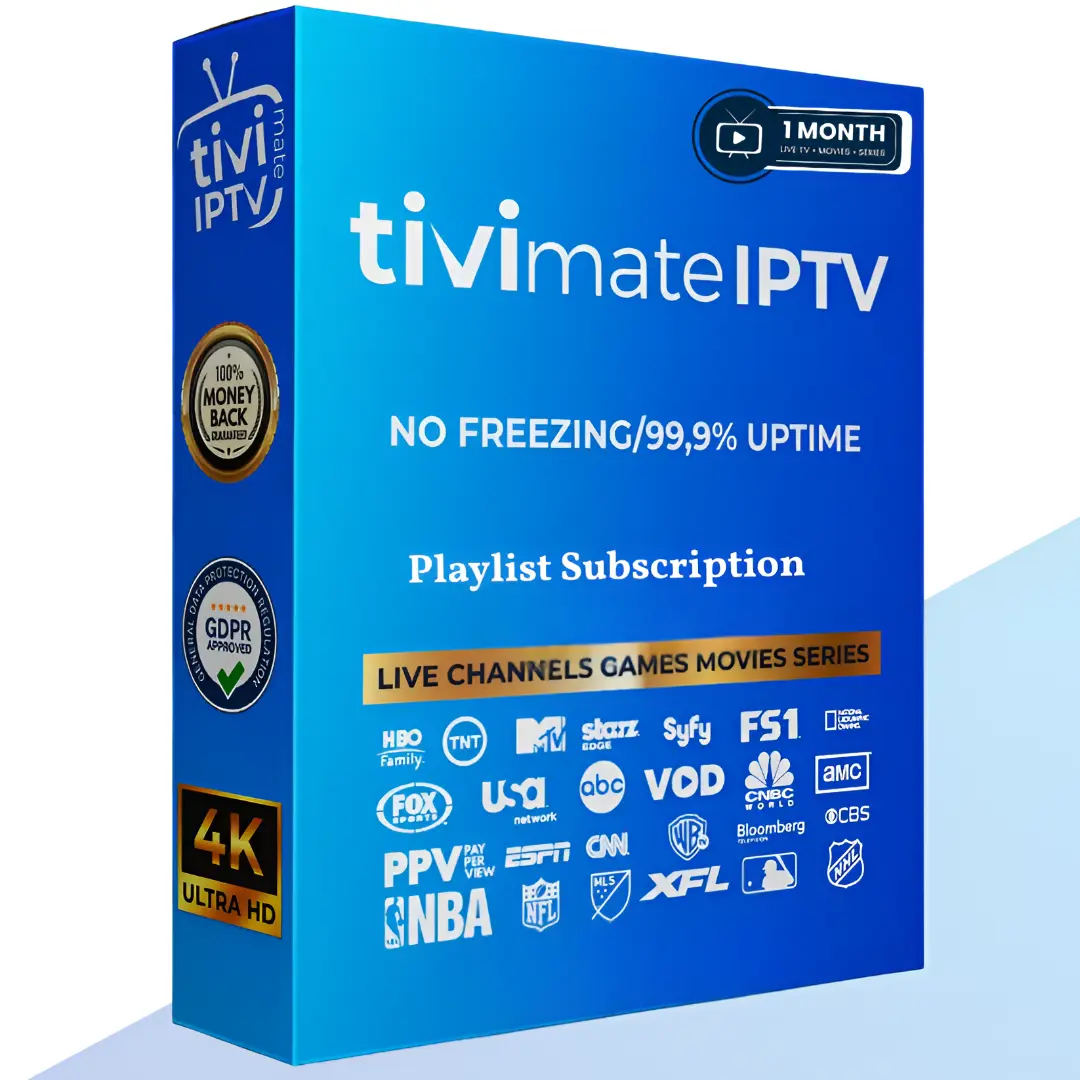 TiviMate IPTV Subscription - 1 Month